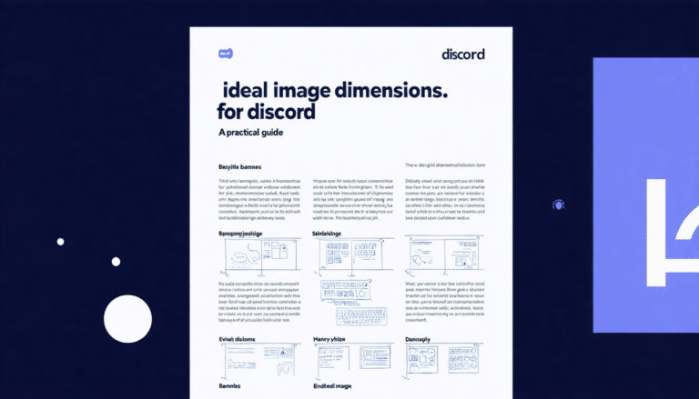 🌟 Guide Pratique : Les Dimensions Parfaites des Images sur Discord 📏